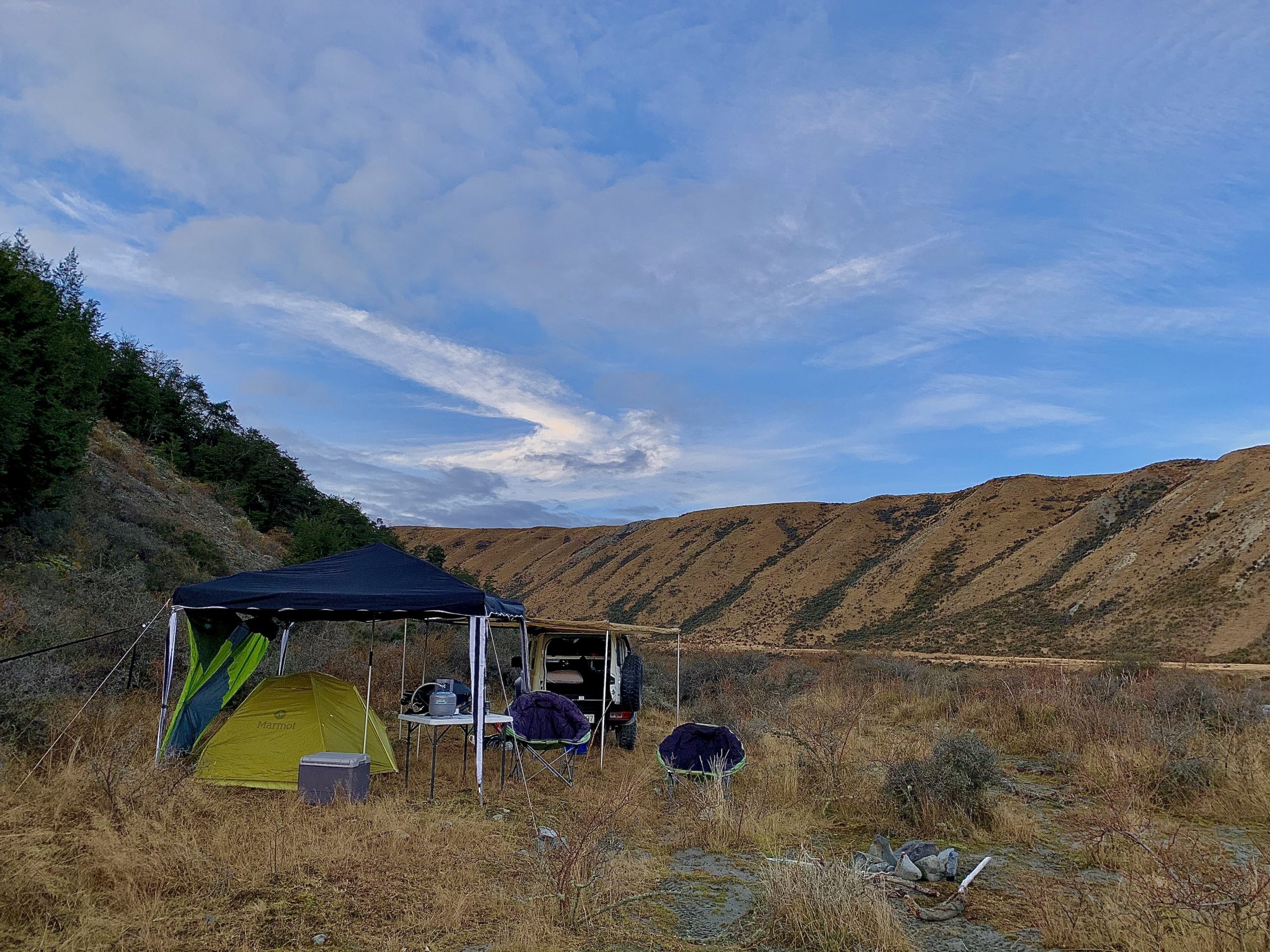 The Transportable Town – Potts River Camp | NZ Hikes